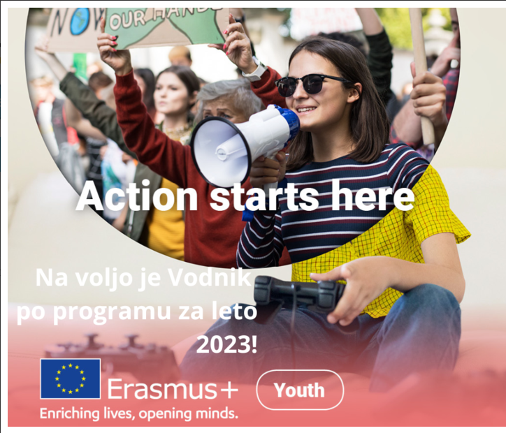 Na voljo je Vodnik po programu Erasmus+ za leto 2023 | LMIT